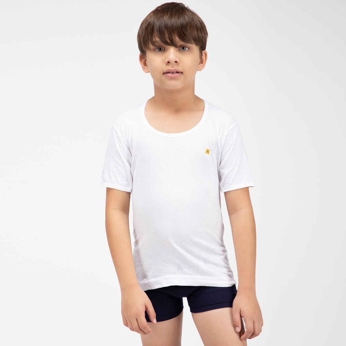 Buy Now Amul Comfy Boy's Cotton Round Neck Vest